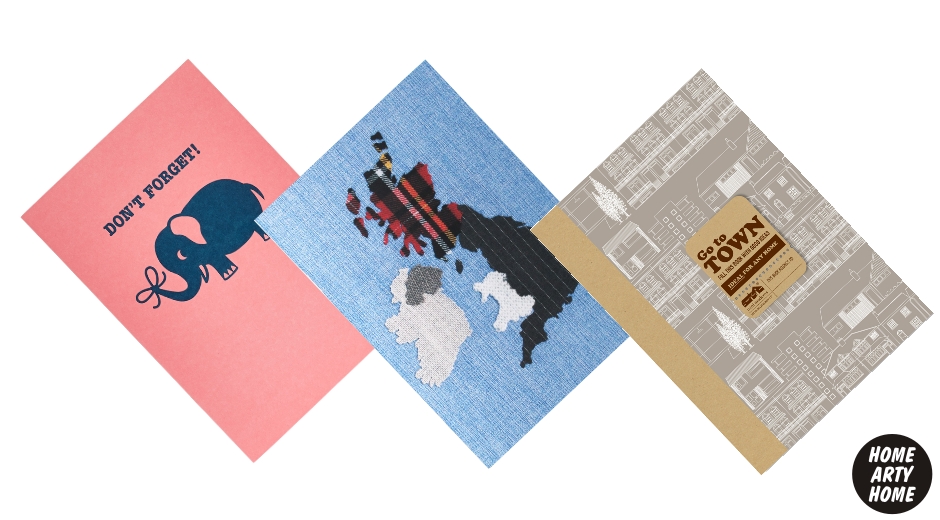 Nine Natty Notebooks homeartyhome header -Home Arty Home